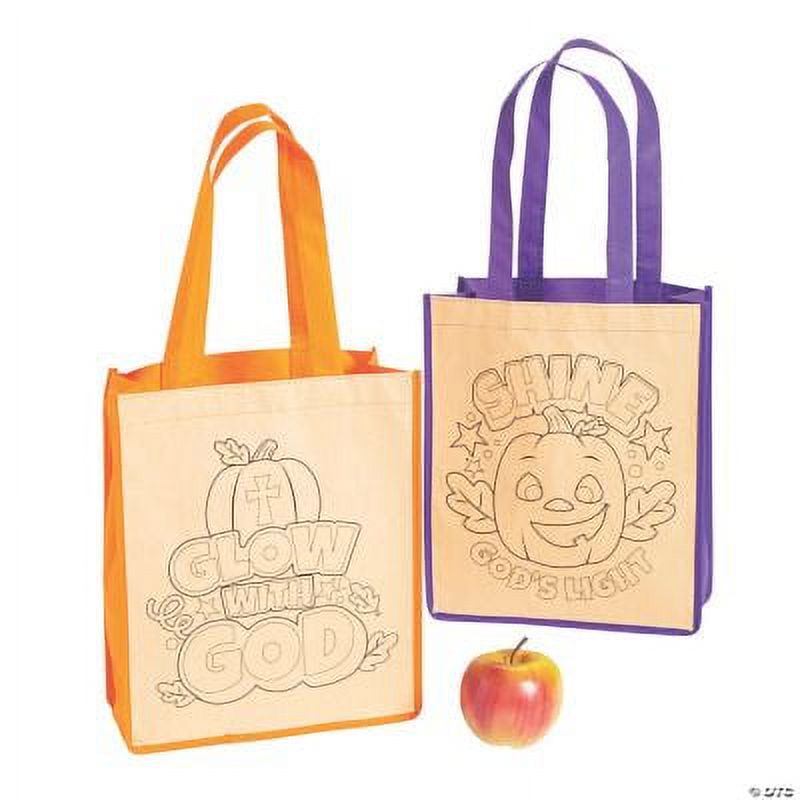 Color Your Own Easter Craft Tote Bags - Craft Kits - 12 Pieces ...