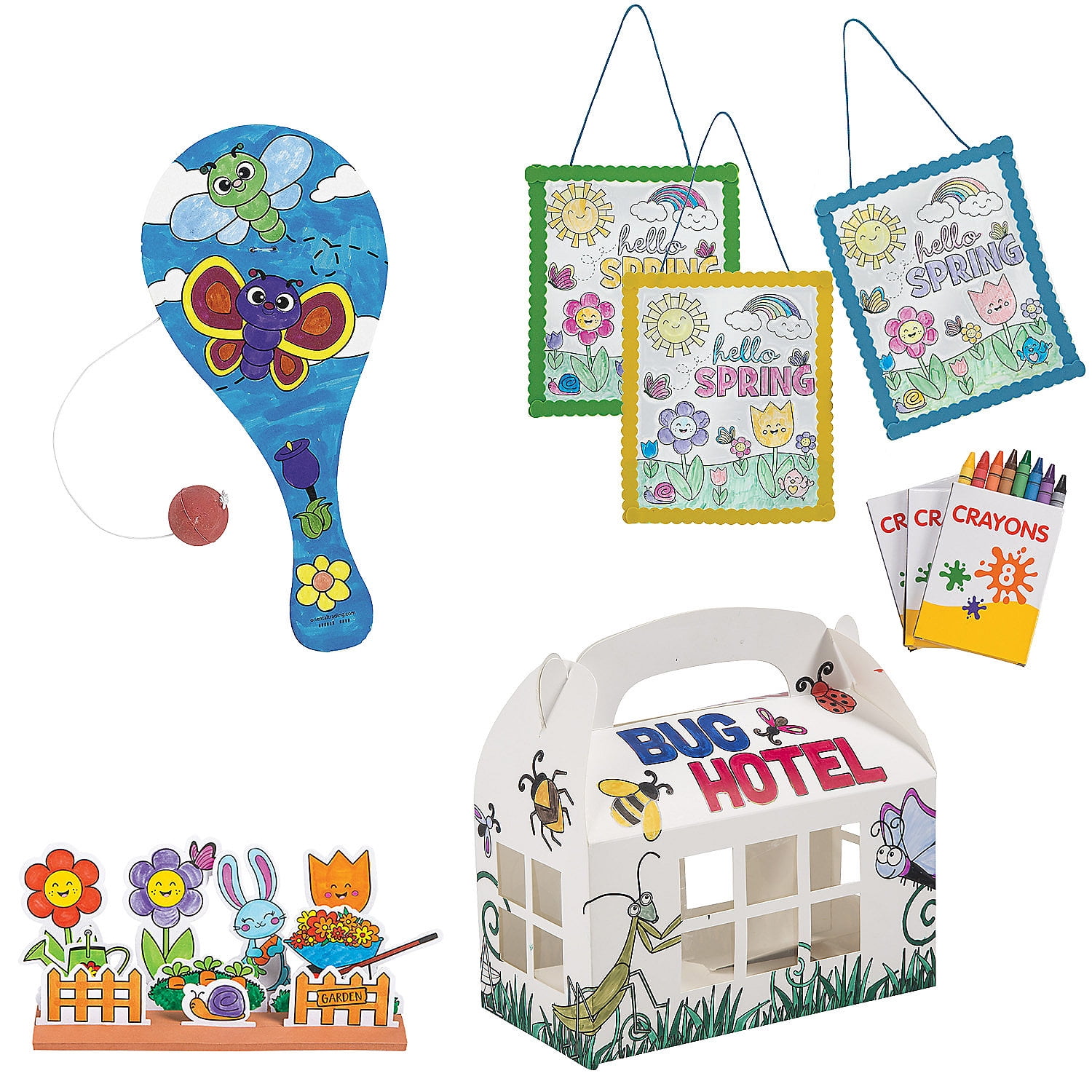 Color Your Own Spring Craft Kit Assortment May Vary - Walmart.com