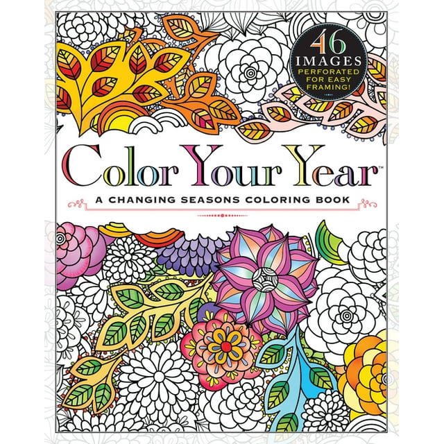 Color Your Year - Paperback - Walmart.com