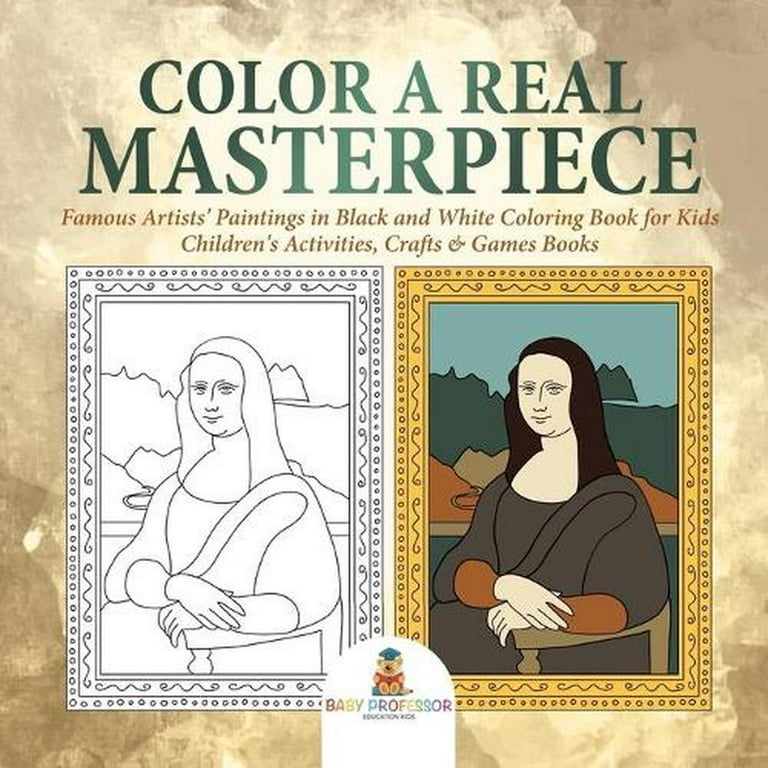 masterpieces coloring book