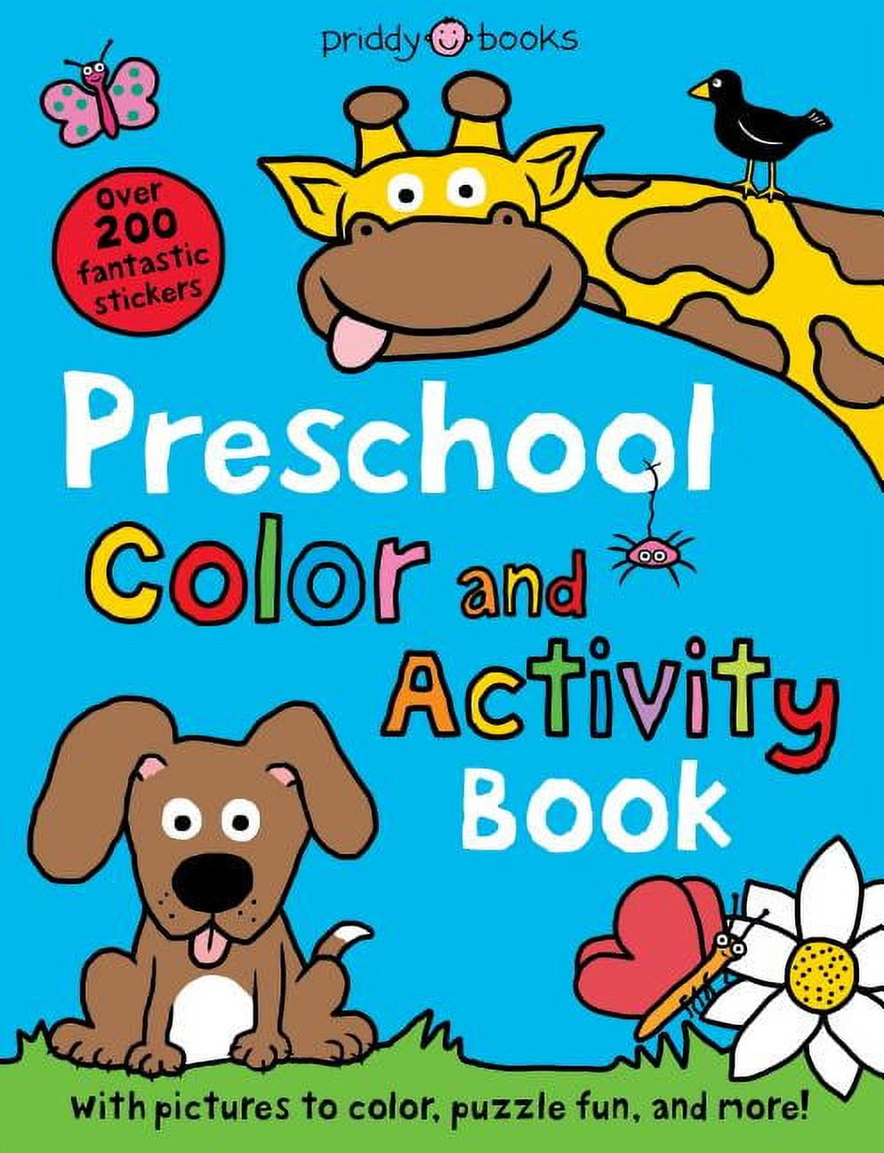 Color and Activity Books Preschool Color & Activity Book: With Pictures ...