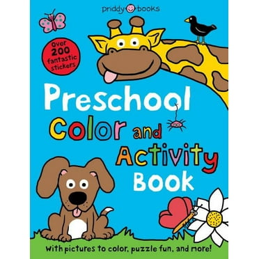 school skills activity books: Preschool Activity Book Trucks, Cars, and ...