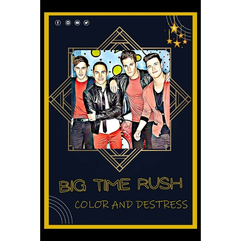 big time rush coloring sheet