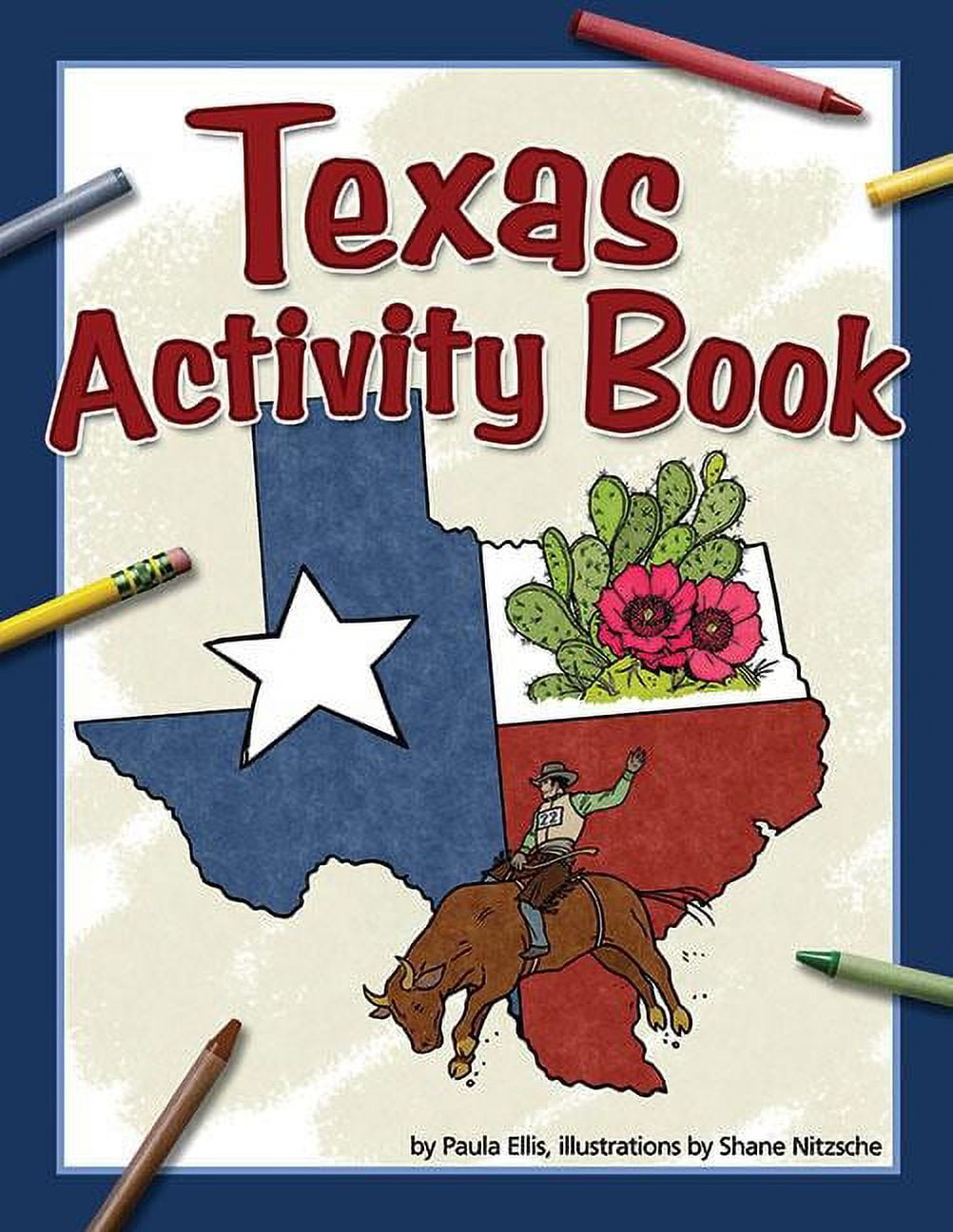 Color and Learn Texas Activity Book, (Paperback) - Walmart.com