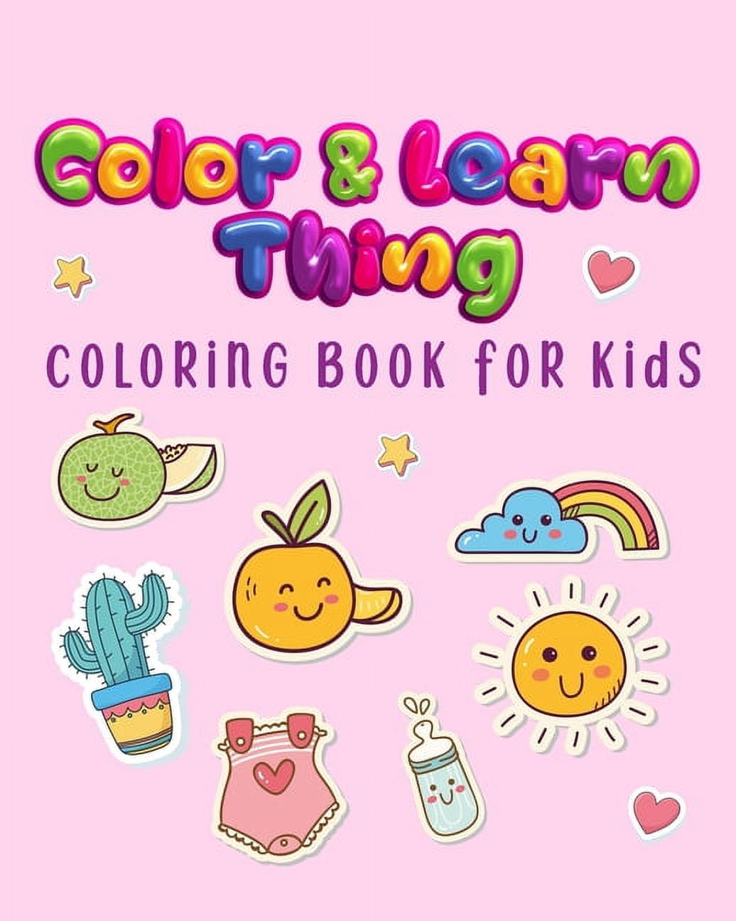 Color and Learn thing Coloring Book for Kids : for Toddlers, Kids Ages ...