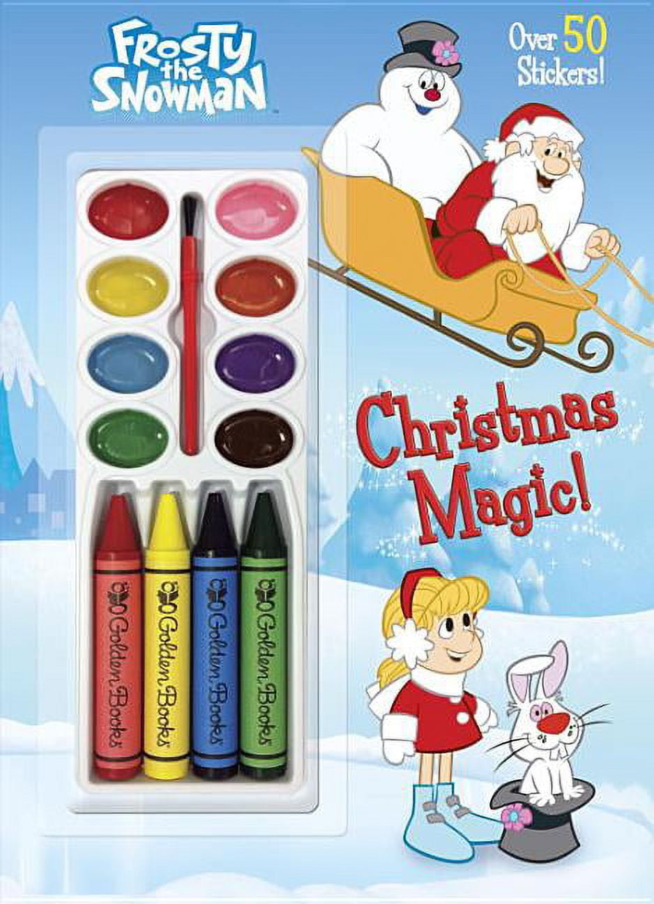 Frosty The Snowman Magician Coloring Page