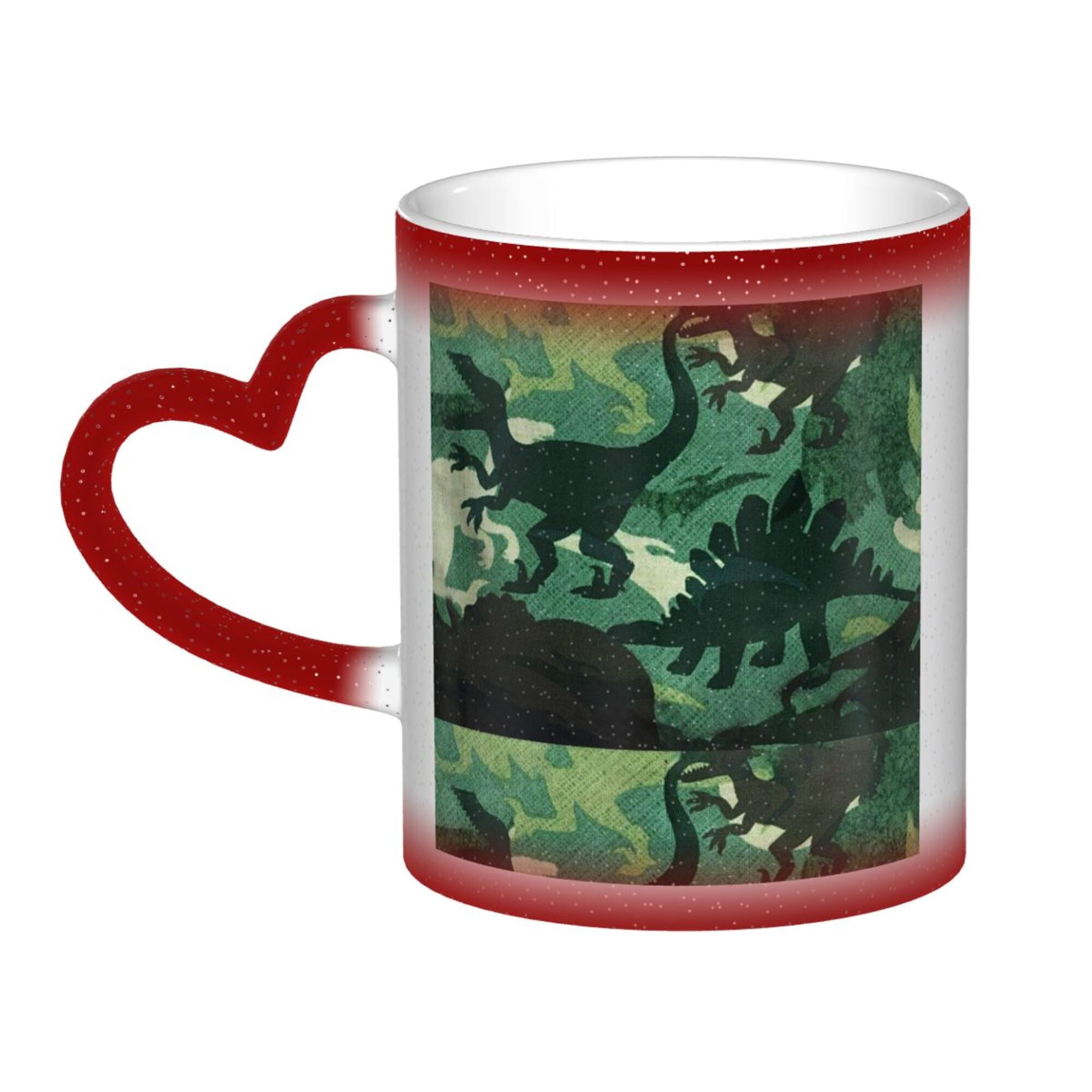 Color changing mug in the sky Funny Coffee Milk Tea Mug Cup 3Dinosaur ...