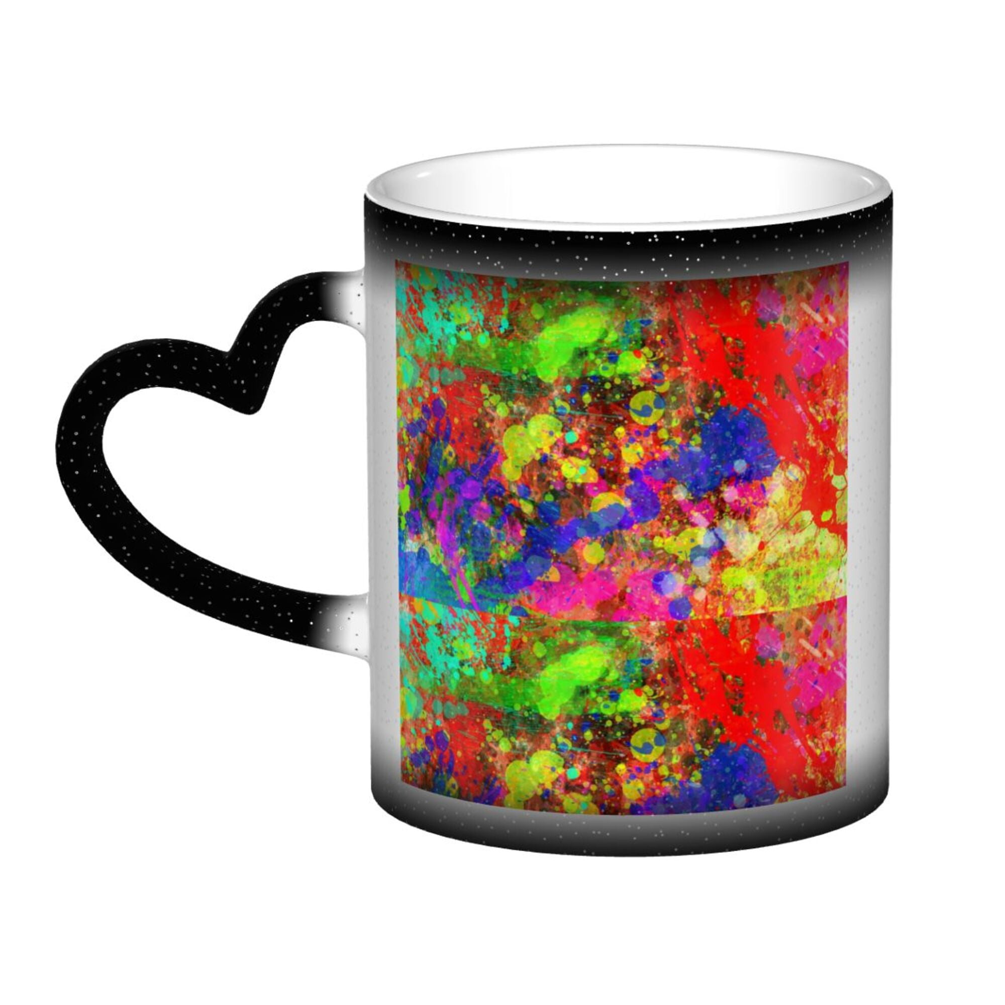Color changing mug in the sky Funny Coffee Milk Tea Mug Cup Colorful ...