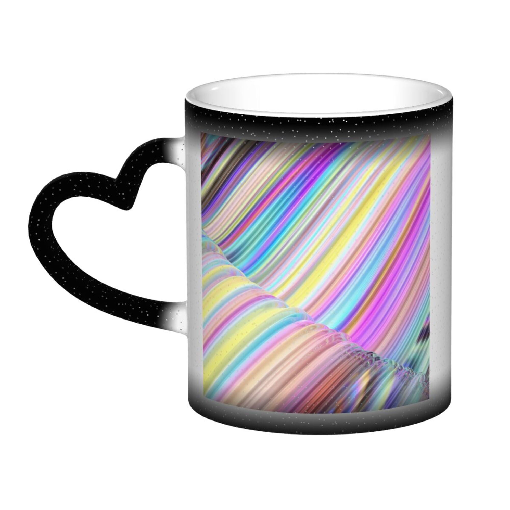 Color changing mug in the sky Funny Coffee Milk Tea Mug Cup Colorful ...