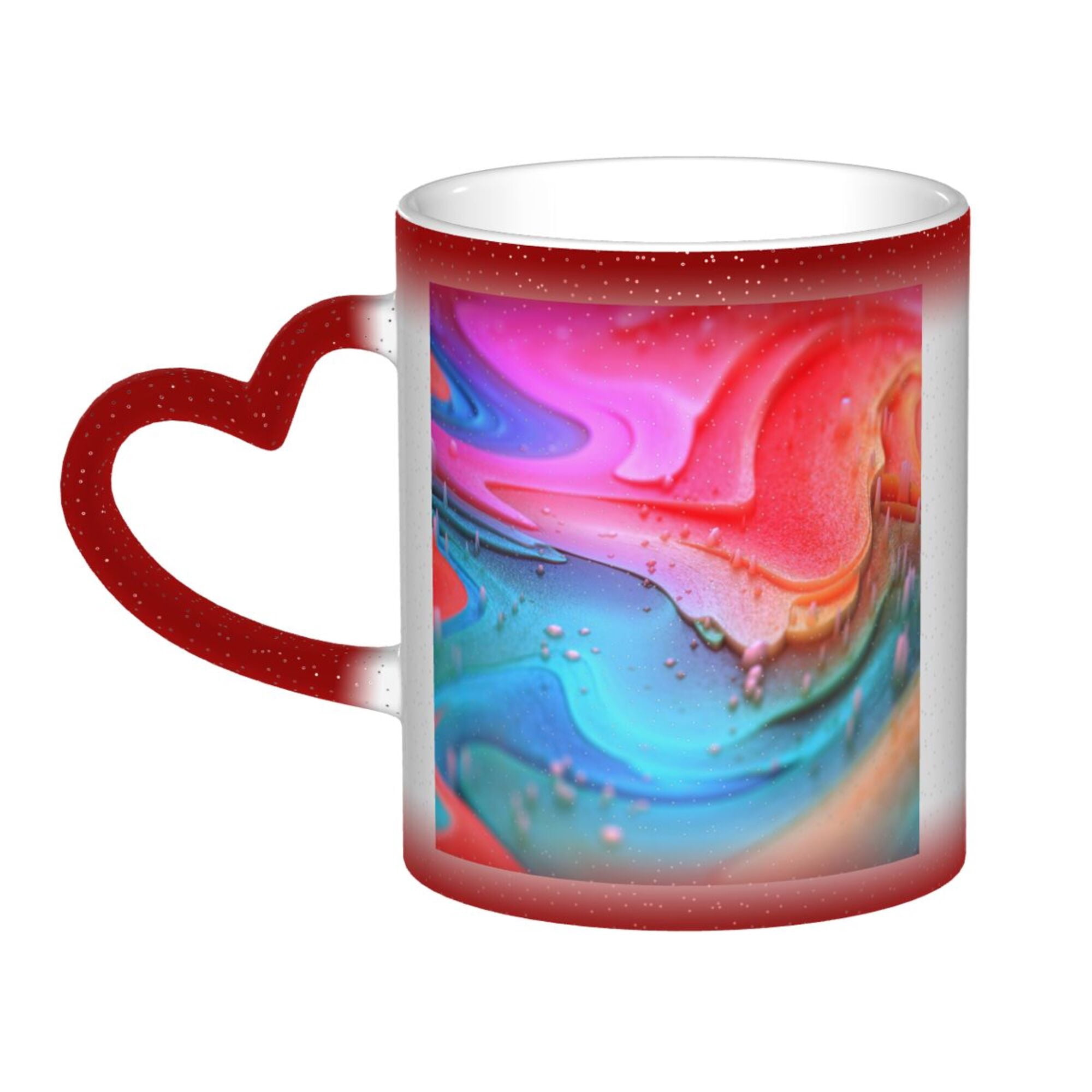 Color changing mug in the sky Funny Coffee Milk Tea Mug Cup Colorful ...
