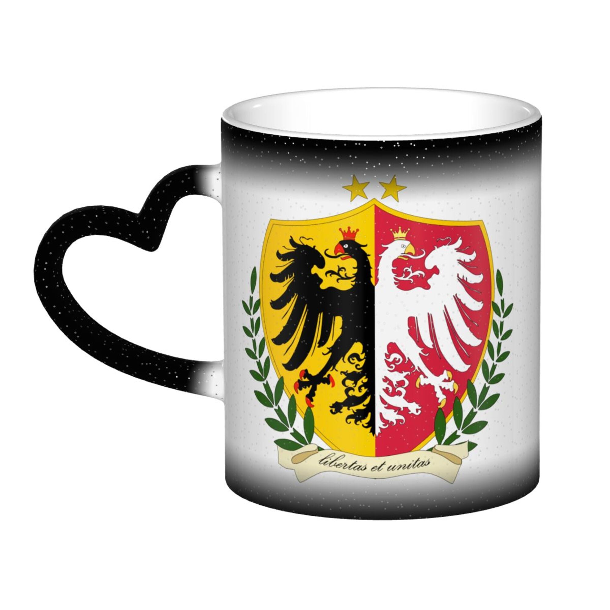 Color changing mug in the sky Funny Coffee Milk Tea Mug Cup Flags Of ...