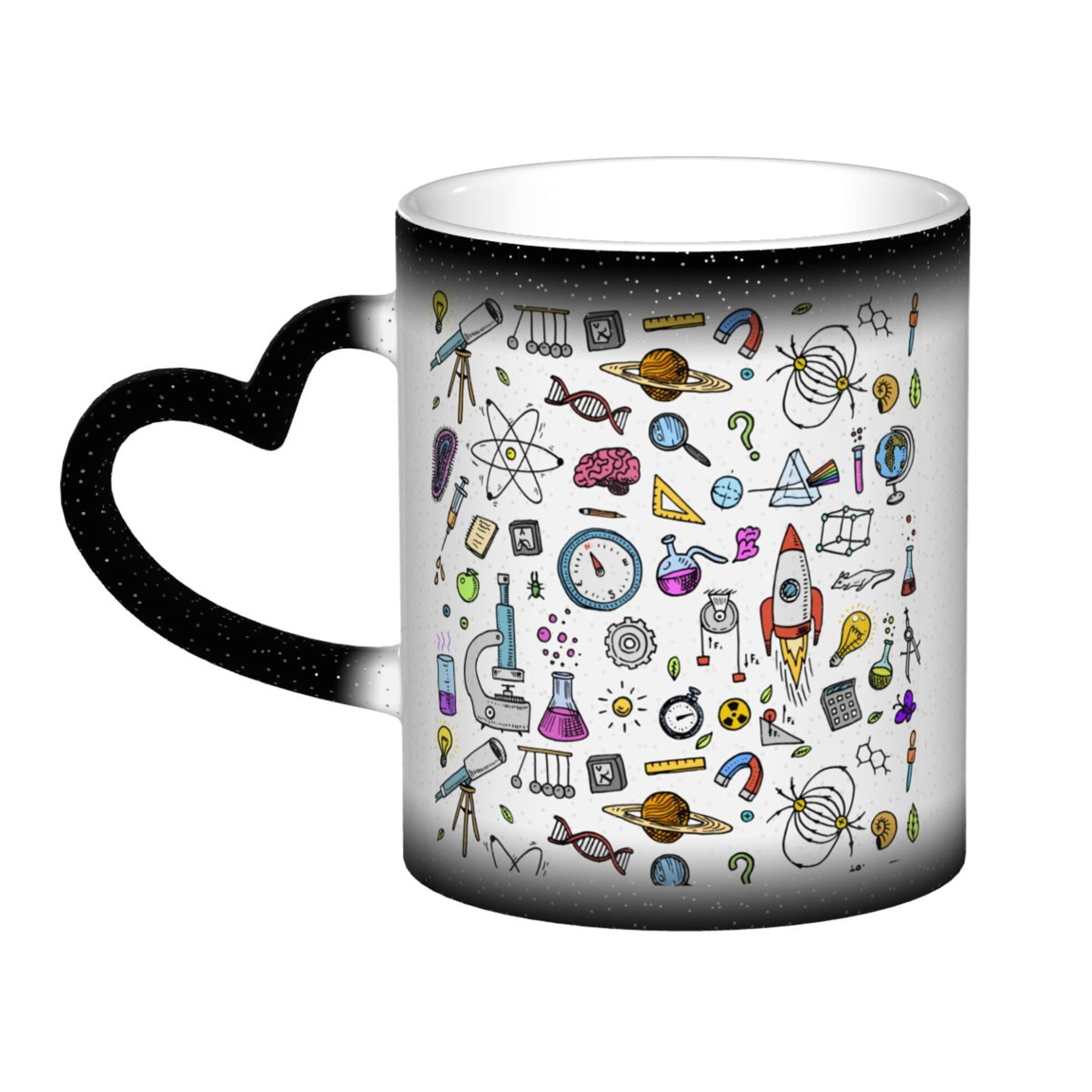Color changing mug in the sky Funny Coffee Milk Tea Mug Cup Funny Pi ...