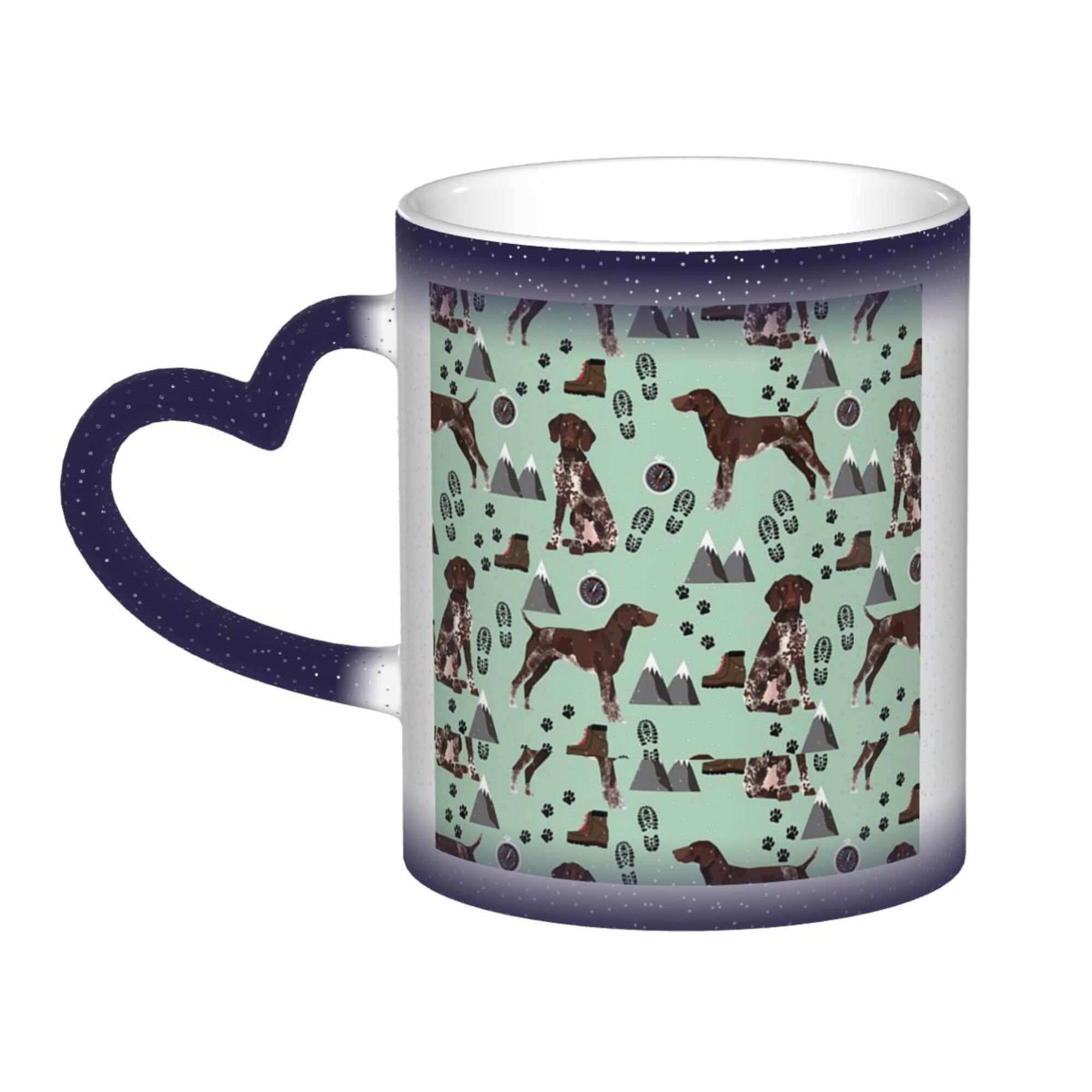 Color changing mug in the sky Funny Coffee Milk Tea Mug Cup German ...