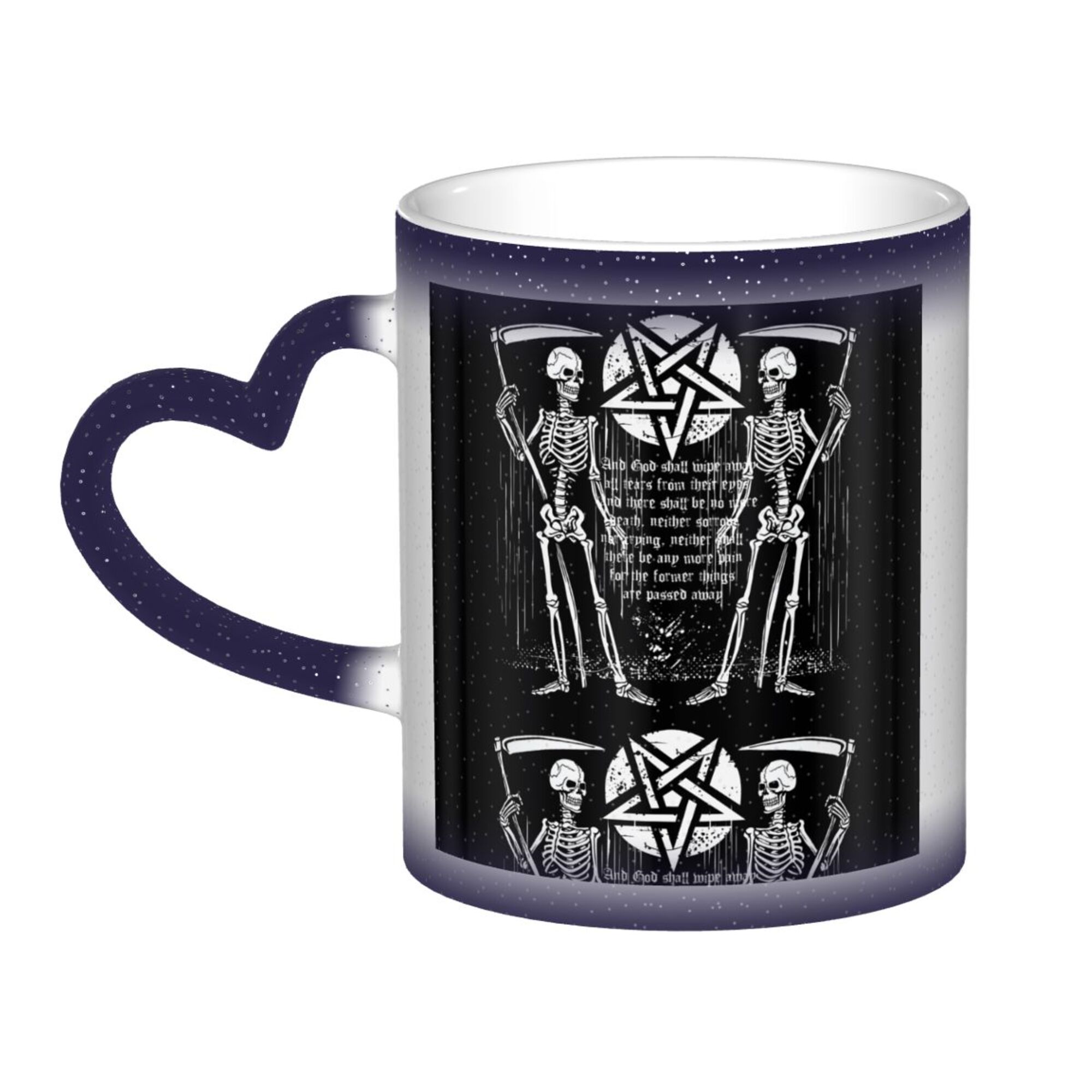 Color changing mug in the sky Funny Coffee Milk Tea Mug Cup Guard ...