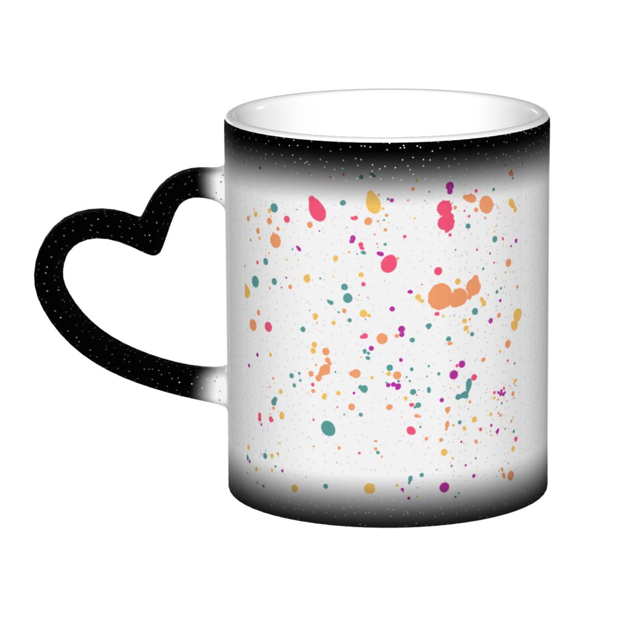 Color changing mug in the sky Funny Coffee Milk Tea Mug Cup Ink ...