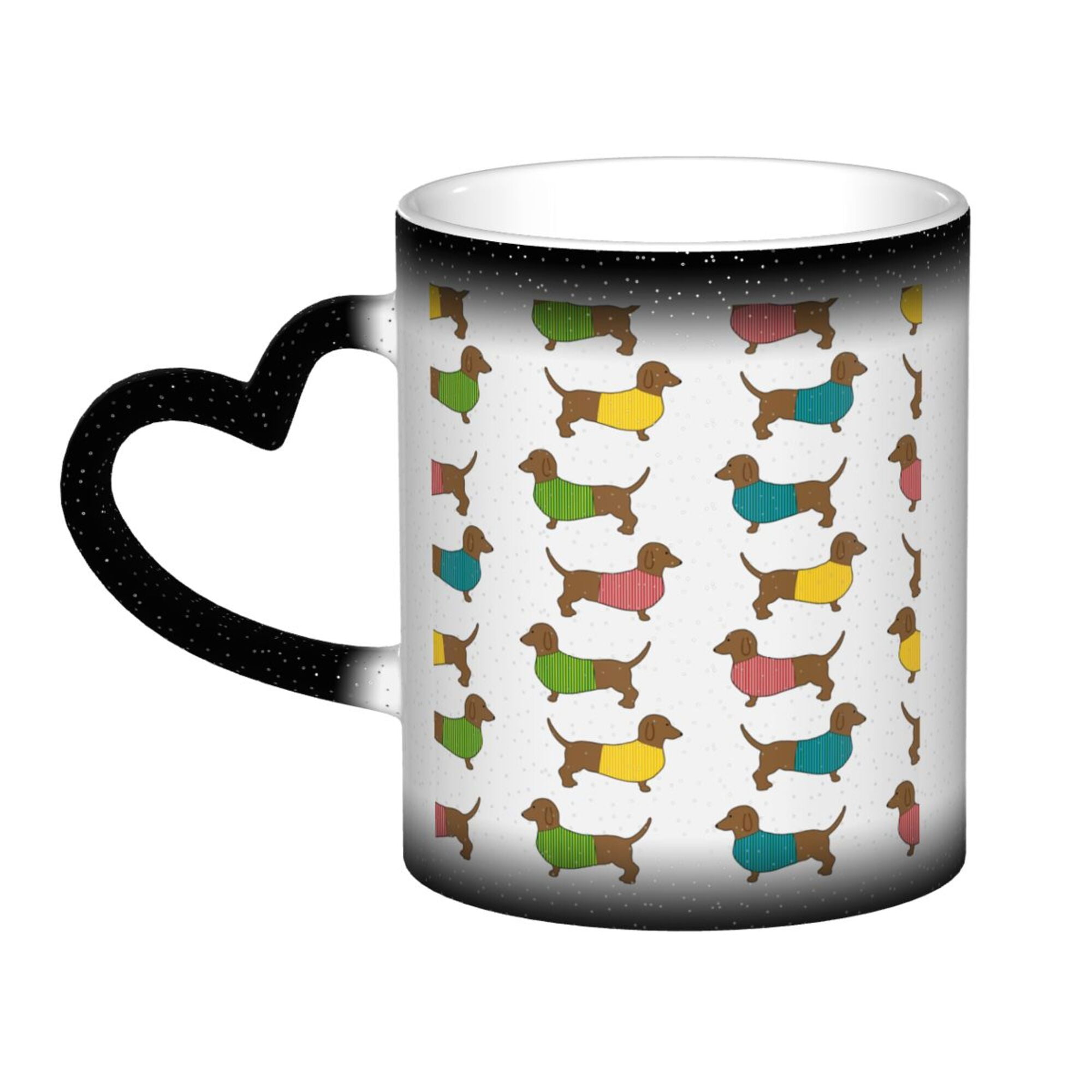 Color changing mug in the sky Funny Coffee Milk Tea Mug Cup Labrador ...