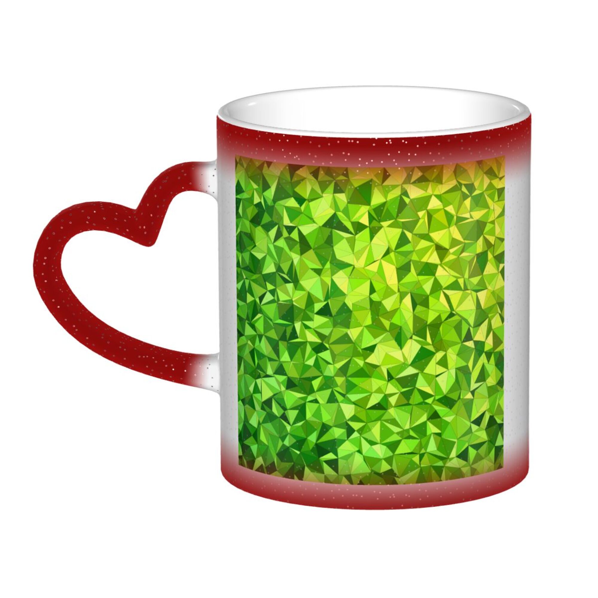 Color changing mug in the sky Funny Coffee Milk Tea Mug Cup Polygon ...