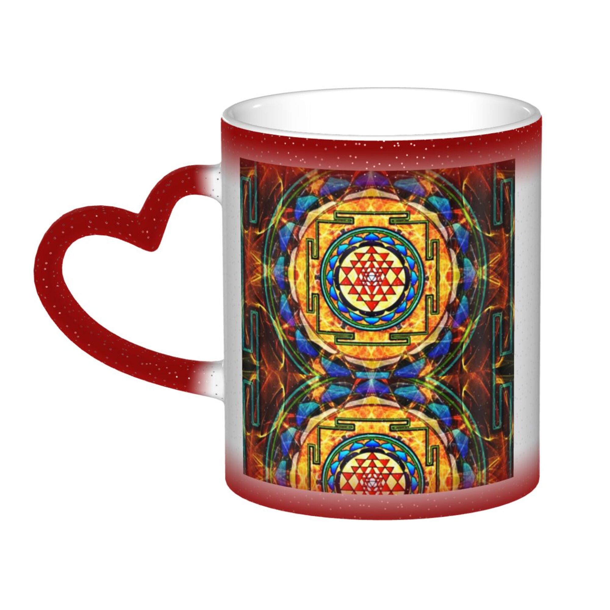 Color changing mug in the sky Funny Coffee Milk Tea Mug Cup Sacred ...