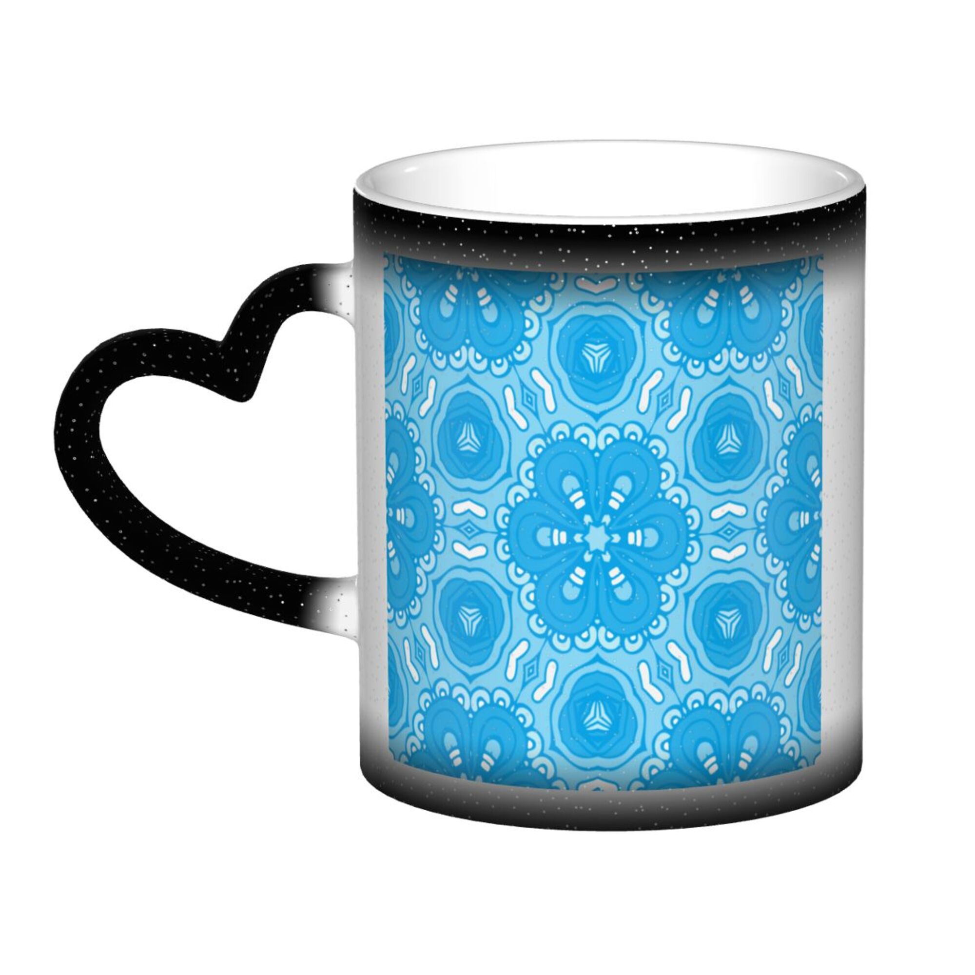 Color changing mug in the sky Funny Coffee Milk Tea Mug Cup Seamless ...