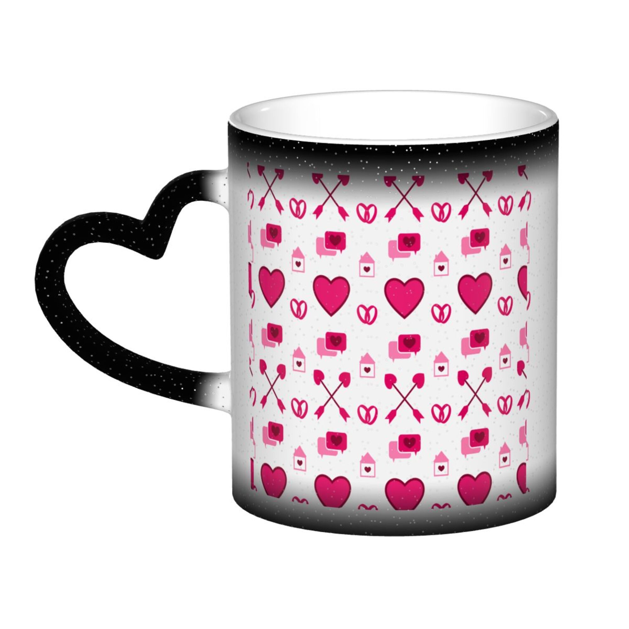 Color changing mug in the sky Funny Coffee Milk Tea Mug Cup Seamless ...