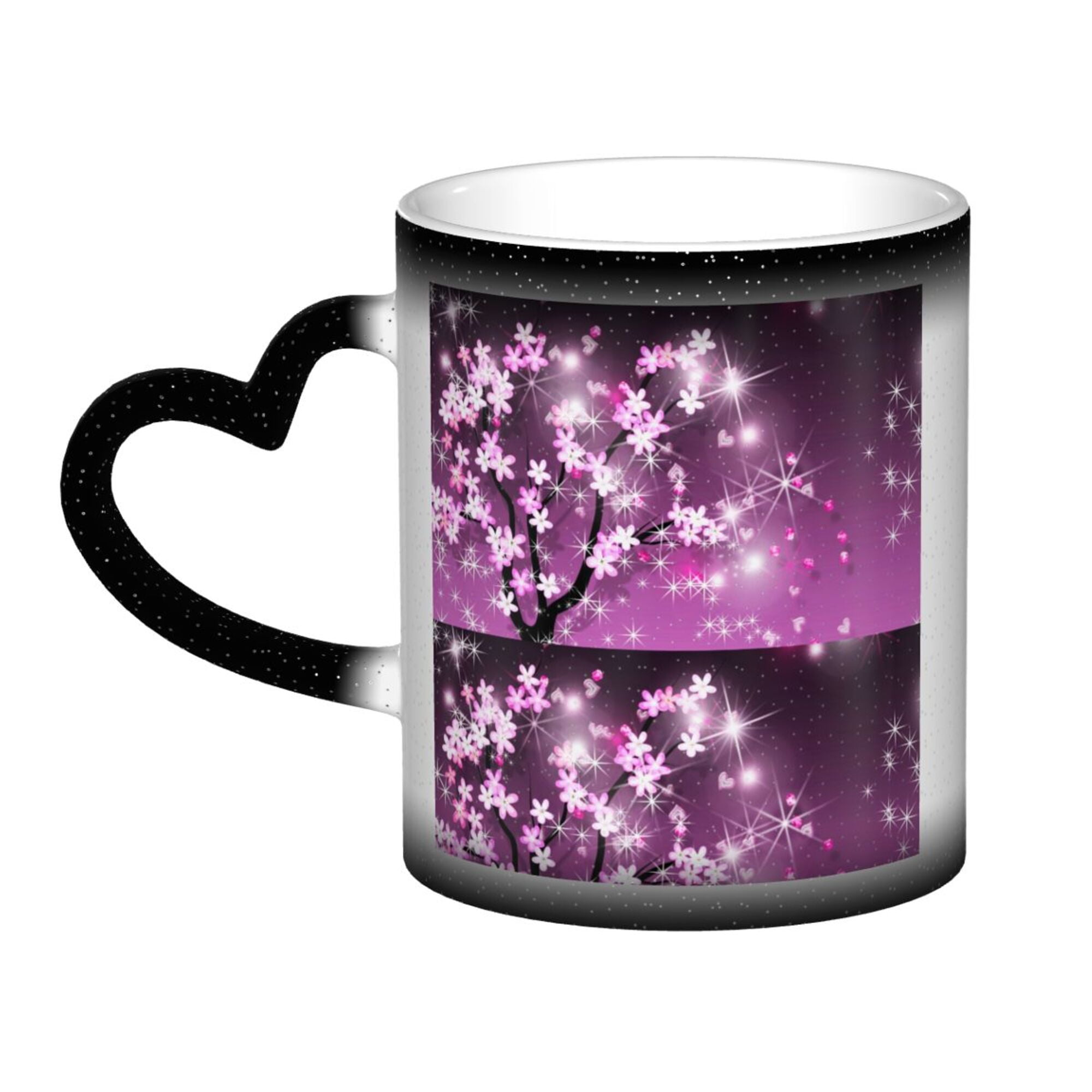 Color changing mug in the sky Funny Coffee Milk Tea Mug Cup Sparkly ...
