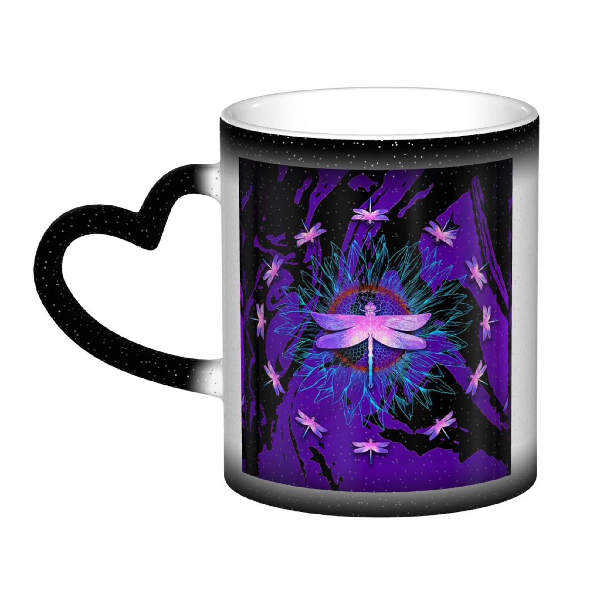Color changing mug in the sky Funny Coffee Milk Tea Mug Cup Starry Sky ...