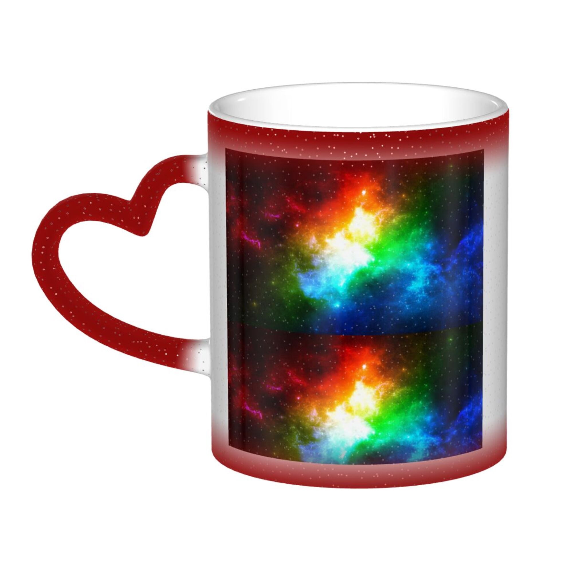 Color changing mug in the sky Funny Coffee Milk Tea Mug Cup rainbow ...