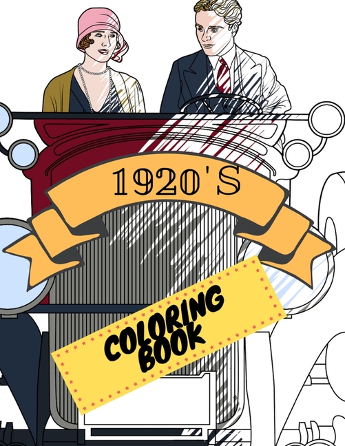 Coloring Pages The Great Gatsby 1920s
