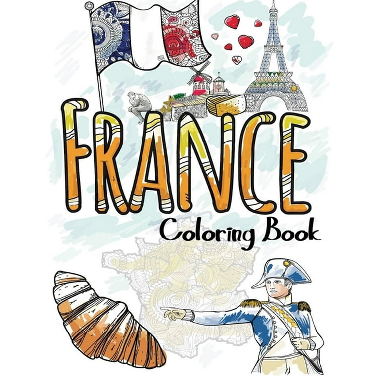 french culture coloring pages