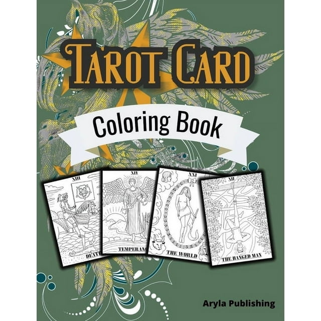 Color in Fun: Tarot Card Coloring Book : Adult Teen Colouring Page Fun ...