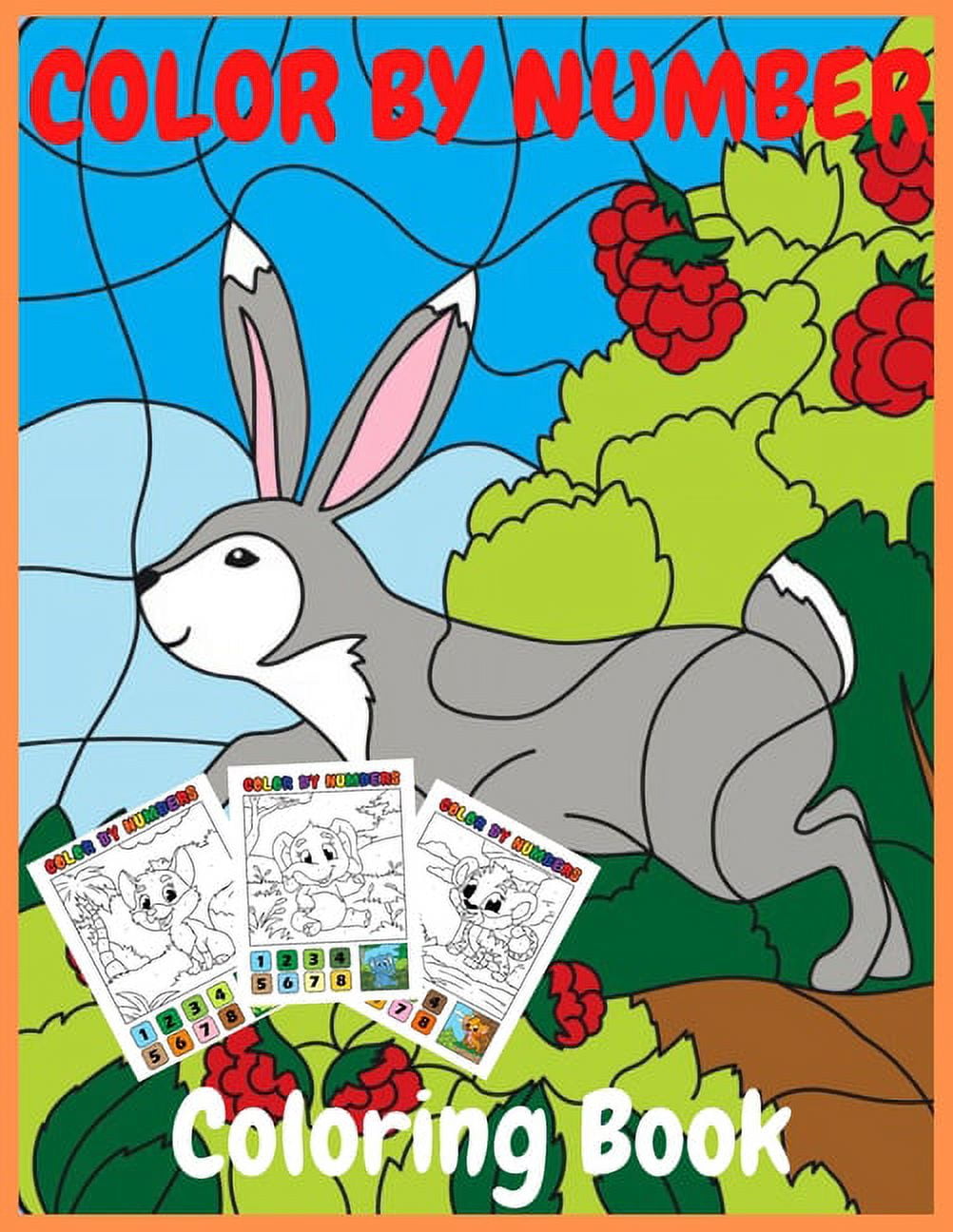 Color by number coloring book: 50 Unique Color By Number Design for ...