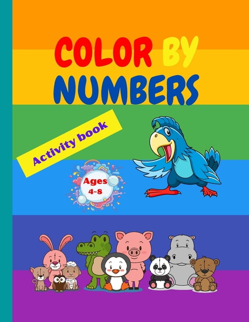 Color by numbers: Amazing Coloring Book by Numbers Unique and Detailed ...