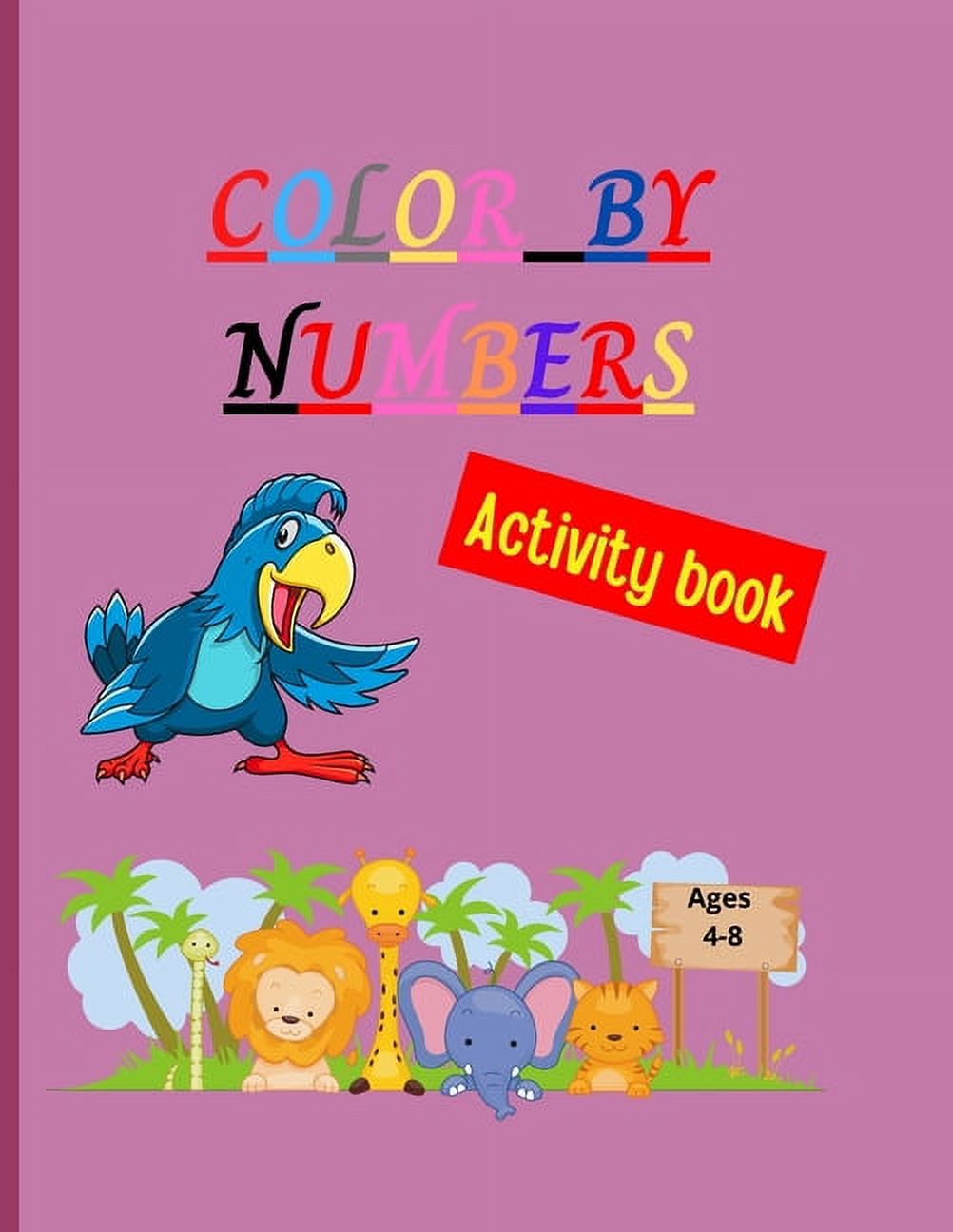 Color by numbers : Amazing Coloring Book by Numbers Unique and Detailed ...