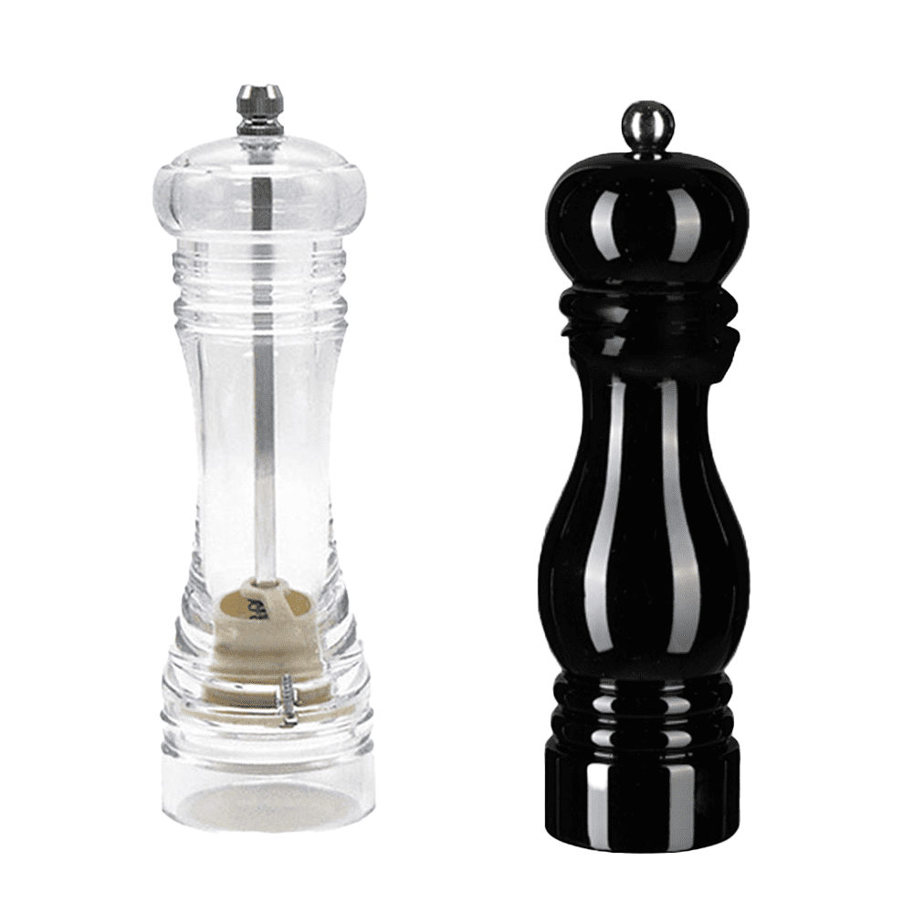 Color pepper mill, prickly ash, coarse salt seasoning, plastic grinder ...
