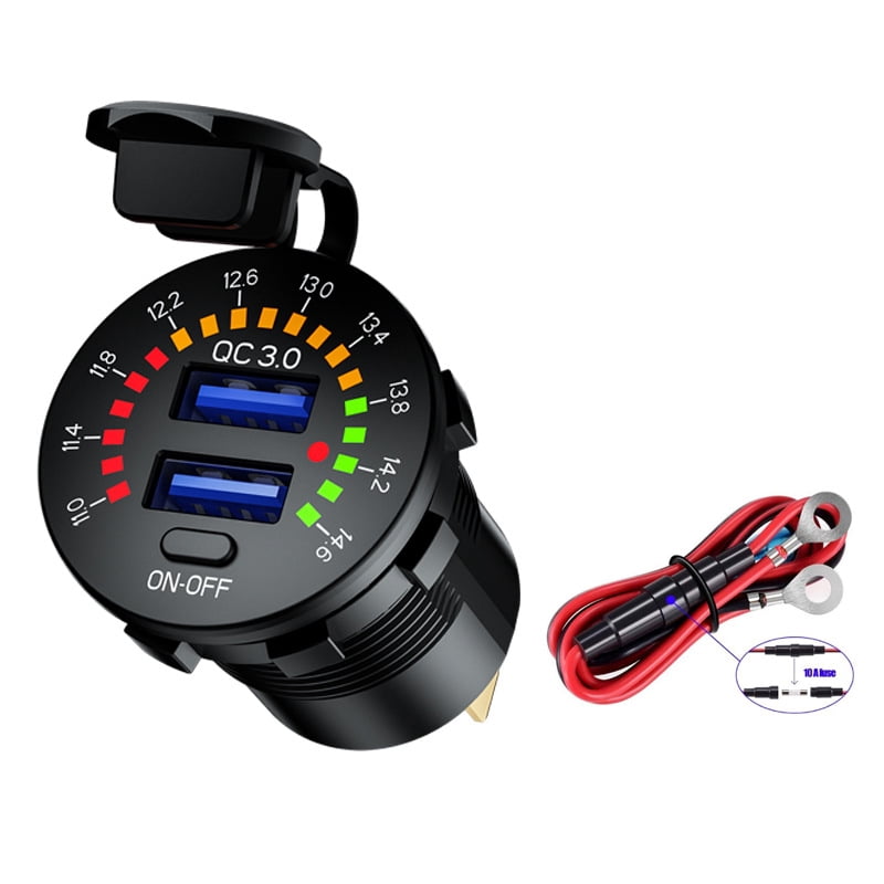Color screen with horse running light modified car charger color screen ...