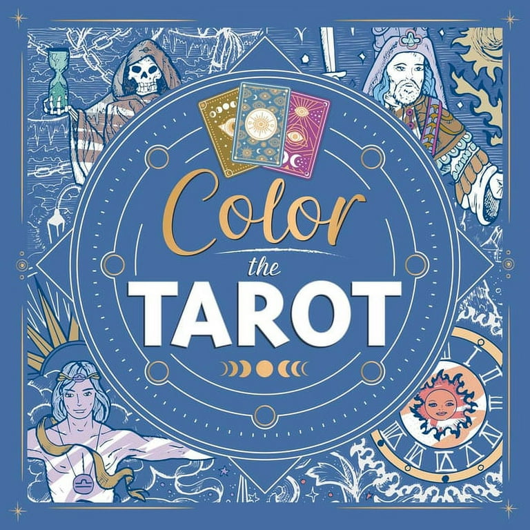 tarot coloring book walmart