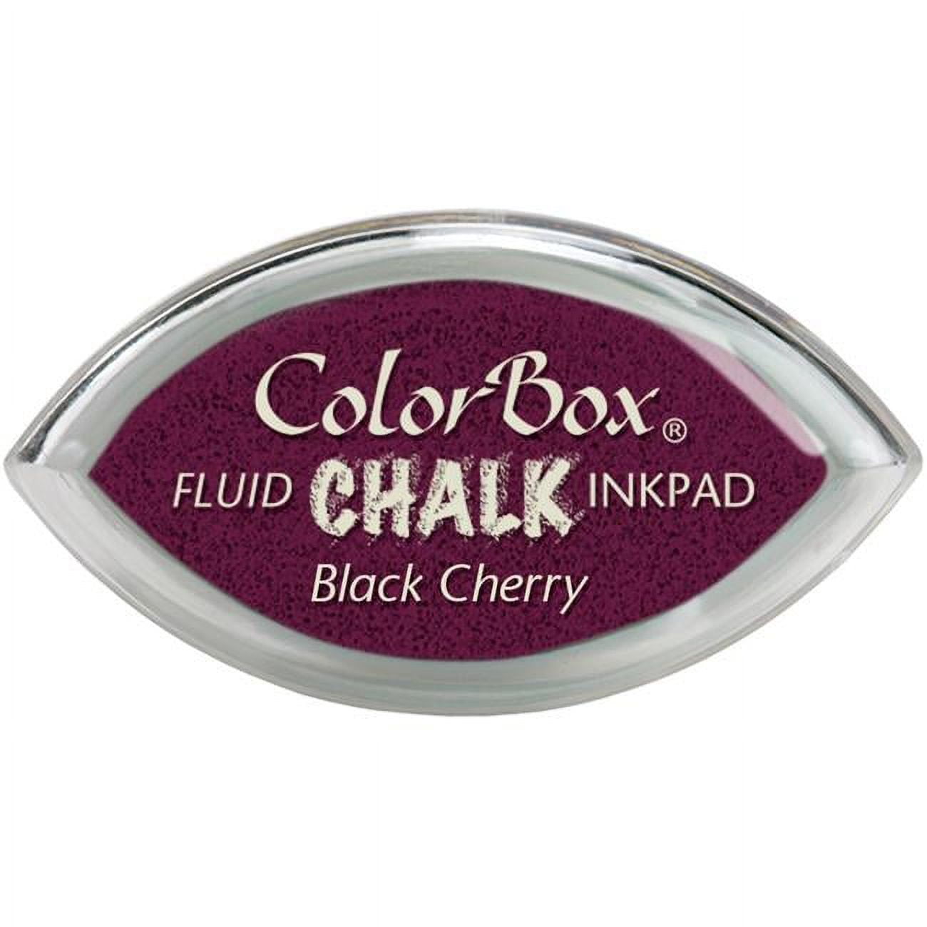 ColorBox Fluid Chalk Cat's Eye Ink Pad-Black Cherry, Pk 6, Clearsnap ...