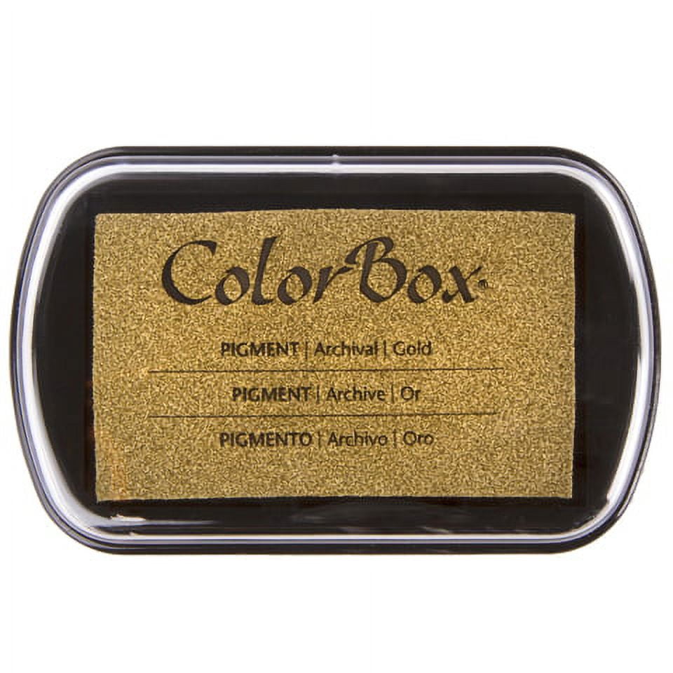 ColorBox Full Size Ink Pad Gold - Walmart.com