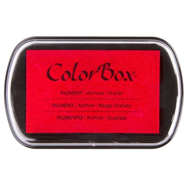 ColorBox Full Size Ink Pad Scarlet - Walmart.com