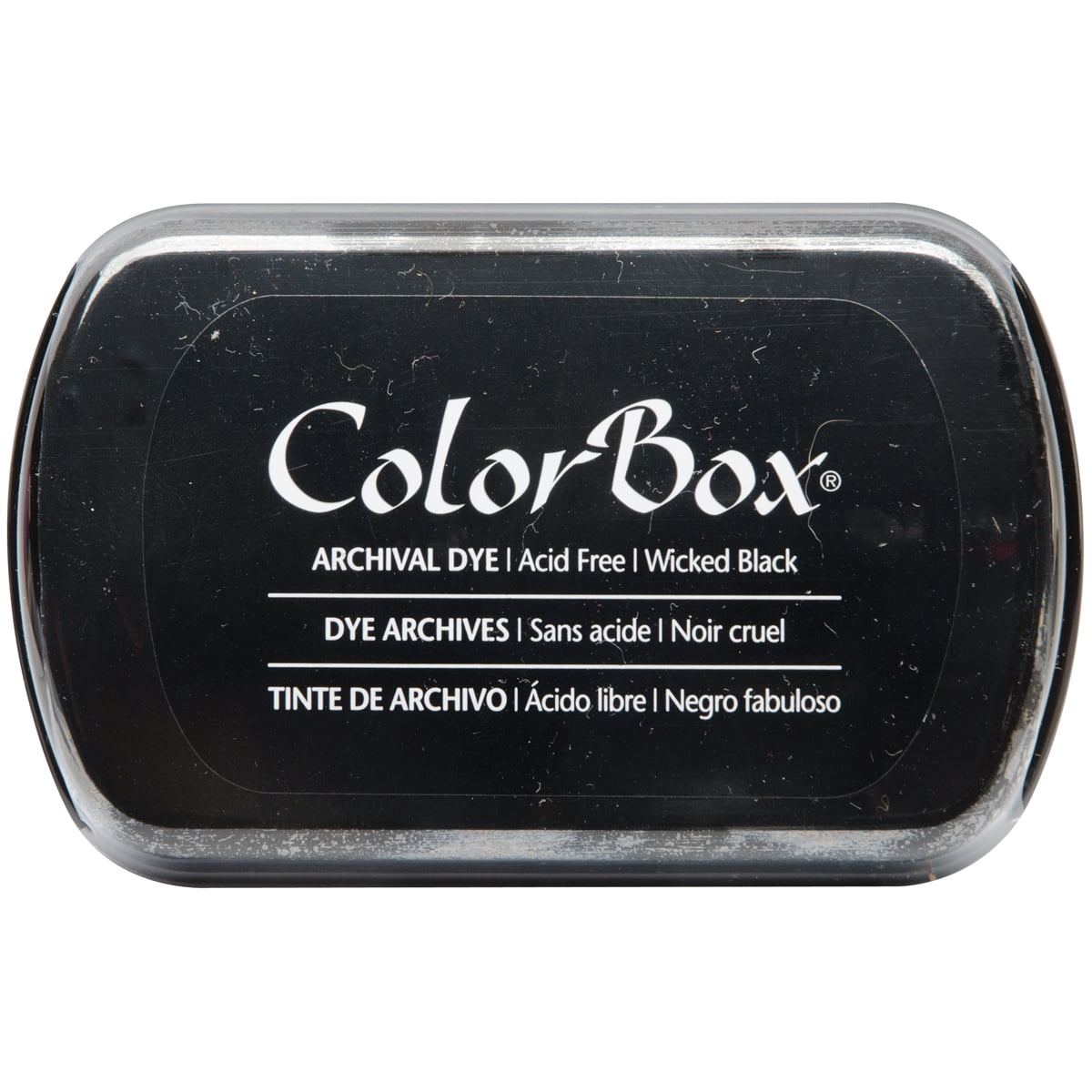 ColorBox Full Size Ink Pad Wicked Black - Walmart.com