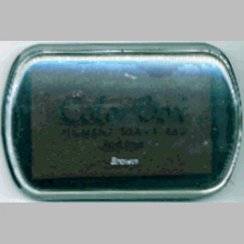 ColorBox Pigment Ink Pad-Brown - Walmart.com