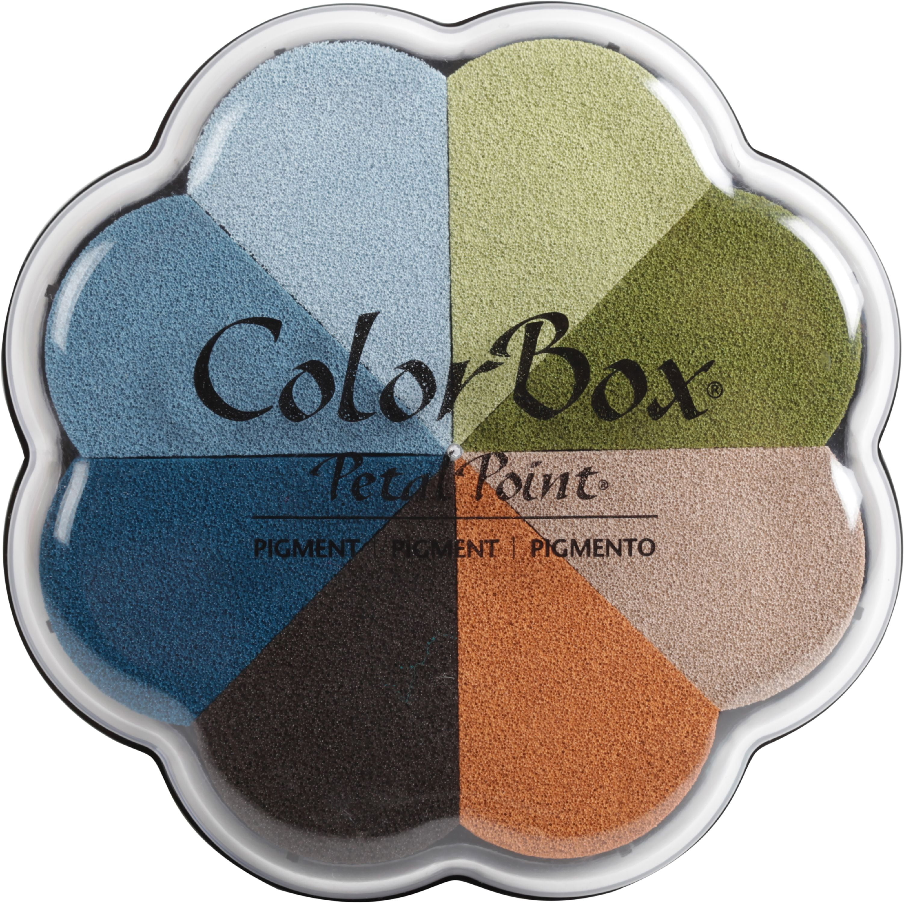 ColorBox Pigment Petal Point Ink Pad 8 Colors-Boardwalk - Walmart.com