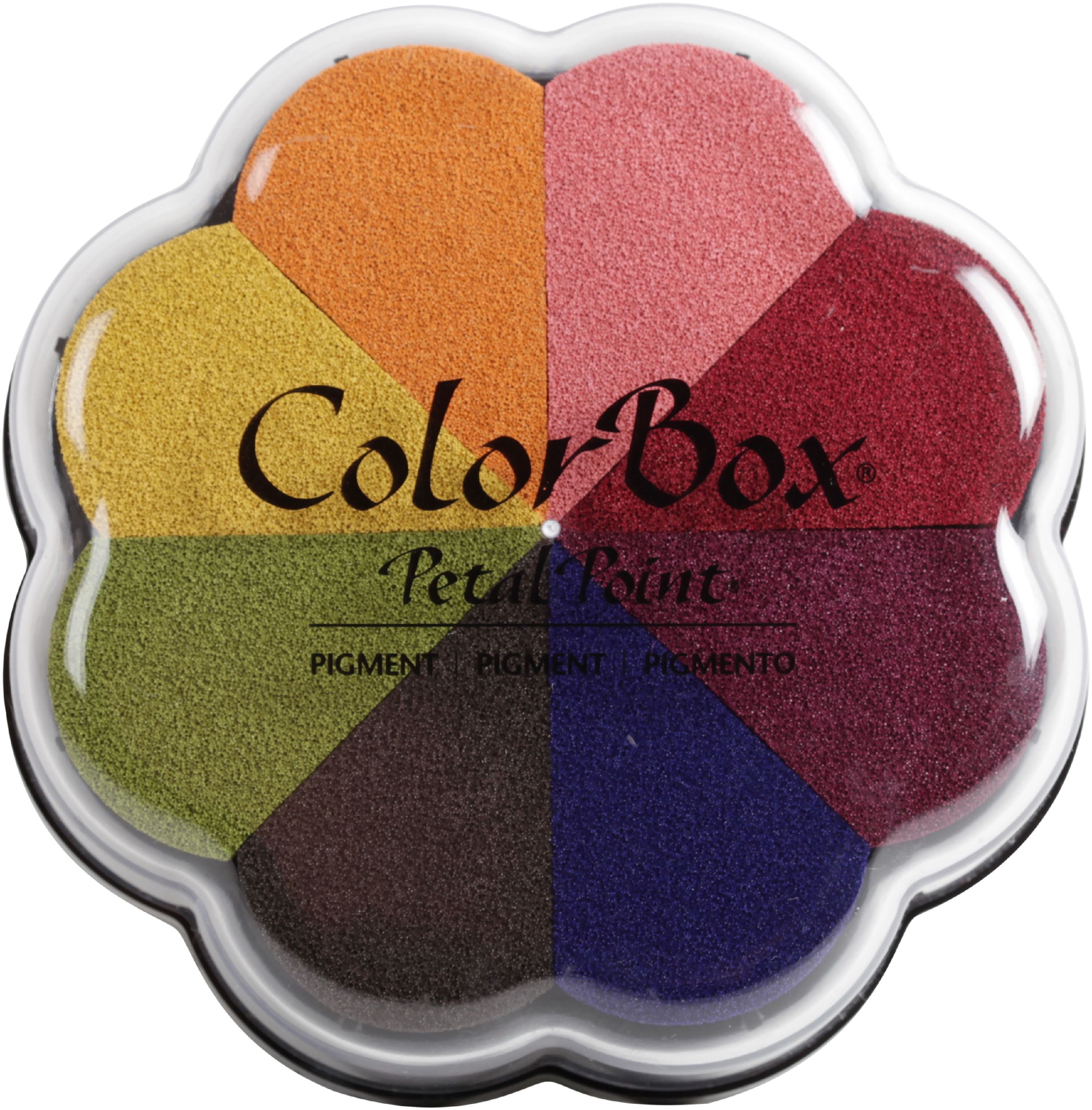 ColorBox Pigment Petal Point Ink Pad 8 Colors-Sunset - Walmart.com