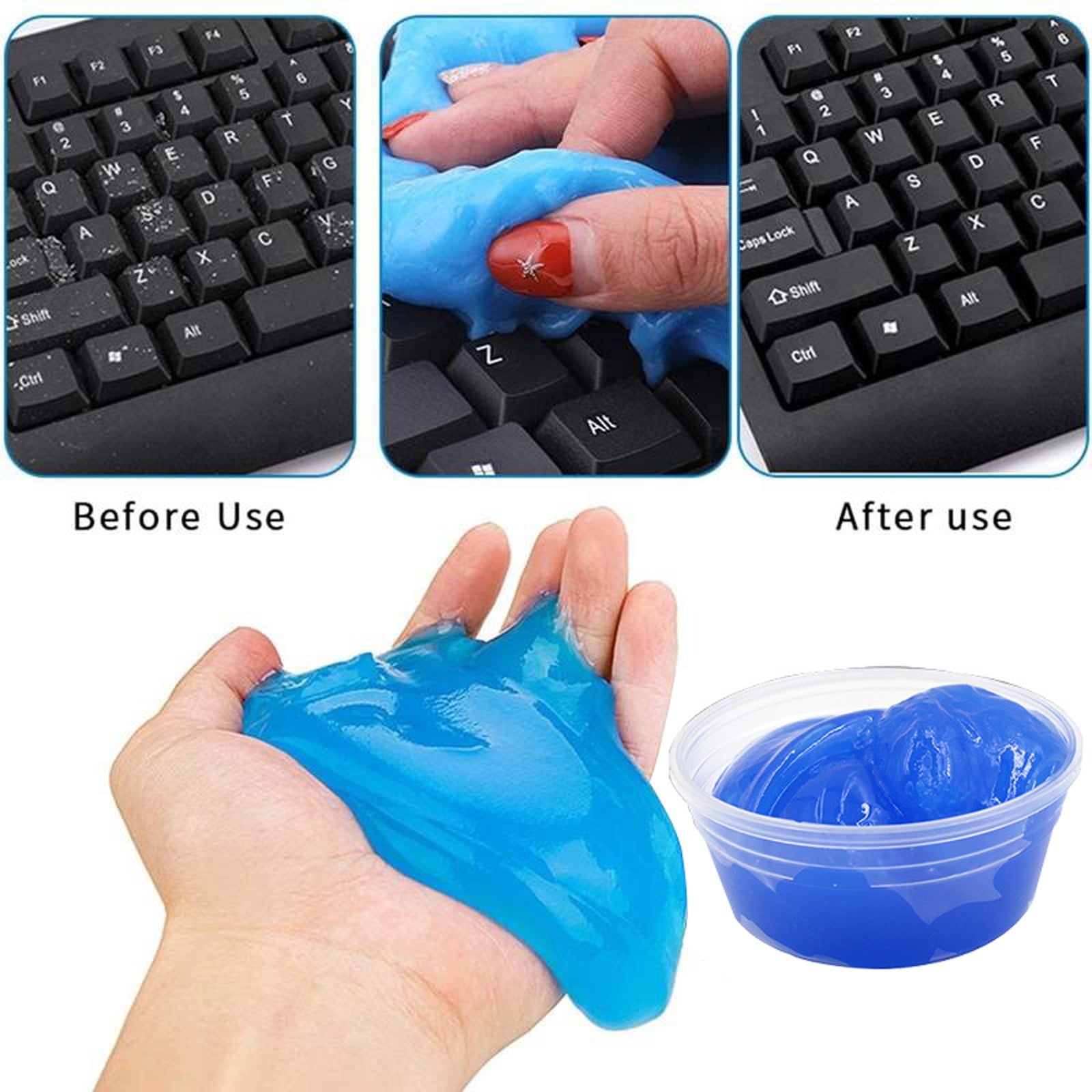 ColorCoral Cleaning Gel Universal Gel Cleaner for Car Vent Keyboard ...