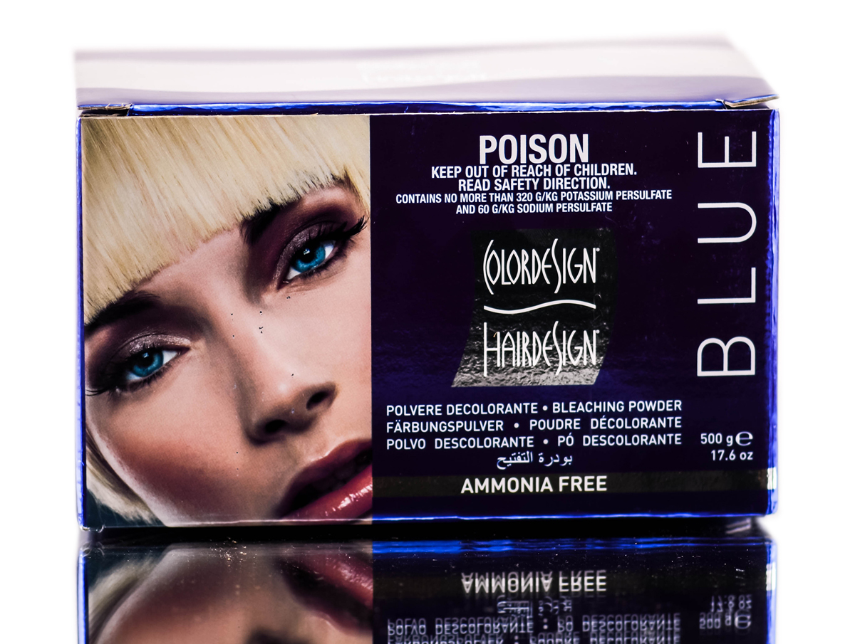 ColorDesign Powder Lightener Bleach - Blue, 17.6 oz Lightener - Walmart.com
