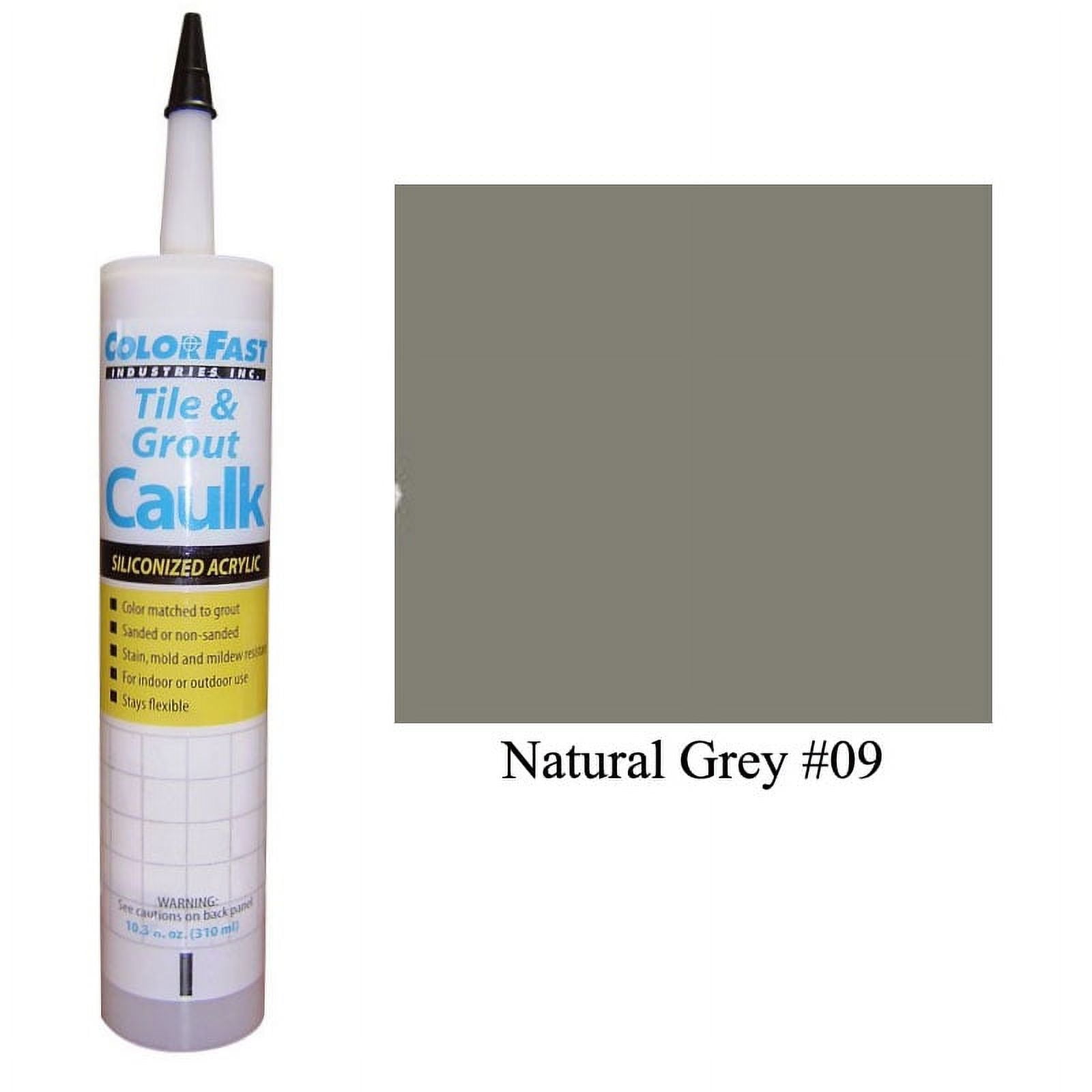 ColorFast Latex Colored Caulk - CBP Color Line: Natural Gray Sanded ...