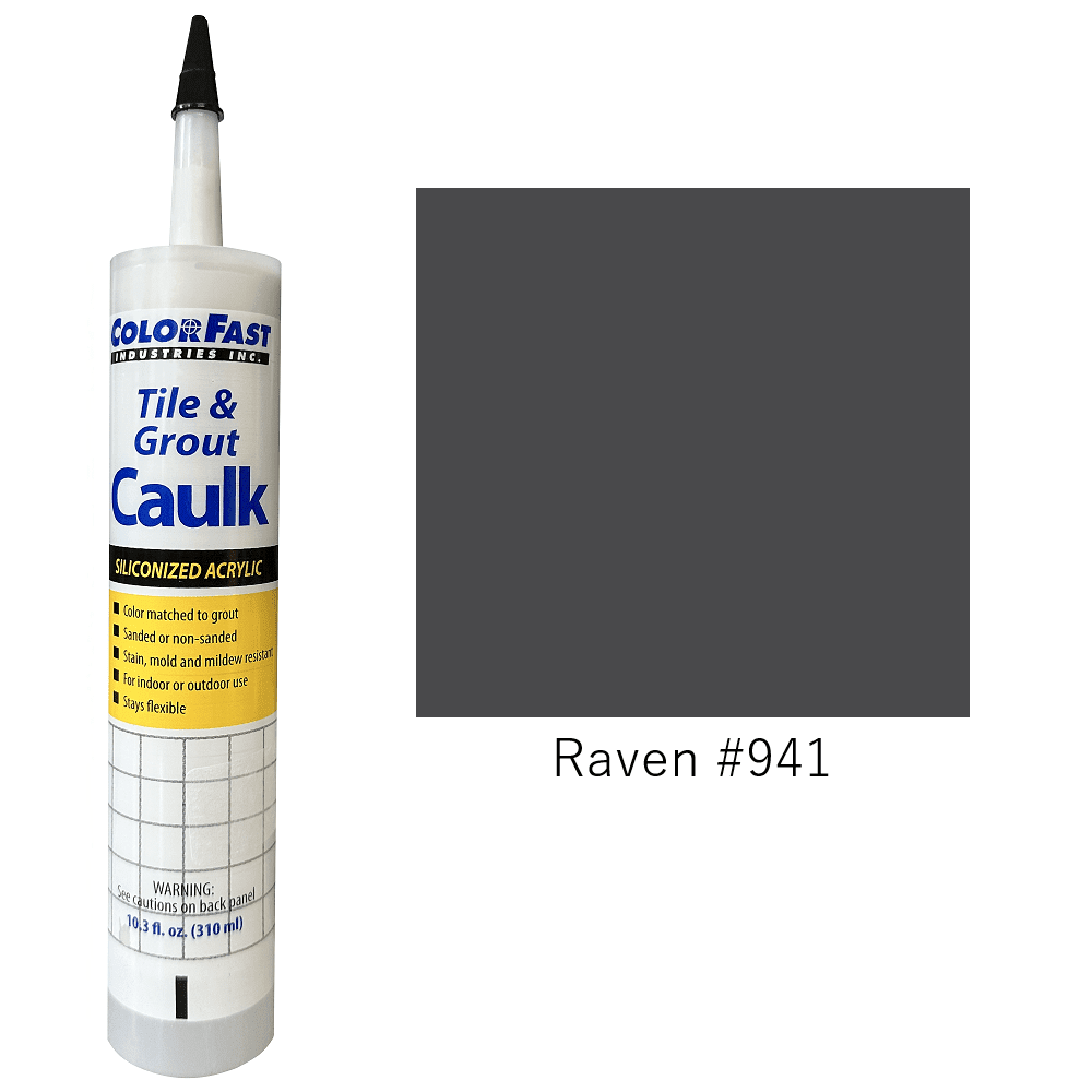 ColorFast Latex Colored Caulk - TEC Color Line: Raven Sanded - Walmart.com