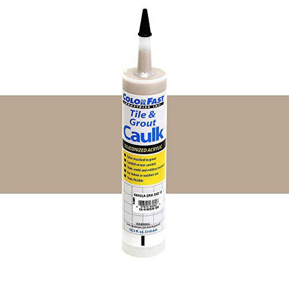 ColorFast Latex Colored Caulk Sandstone Beige Sanded, Indoor Outdoor ...
