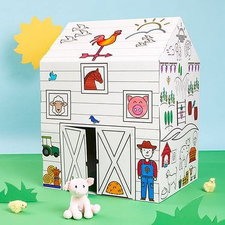 ColorJo “Good Morning Barn” Color Your Own Playhouse - Embrace The ...
