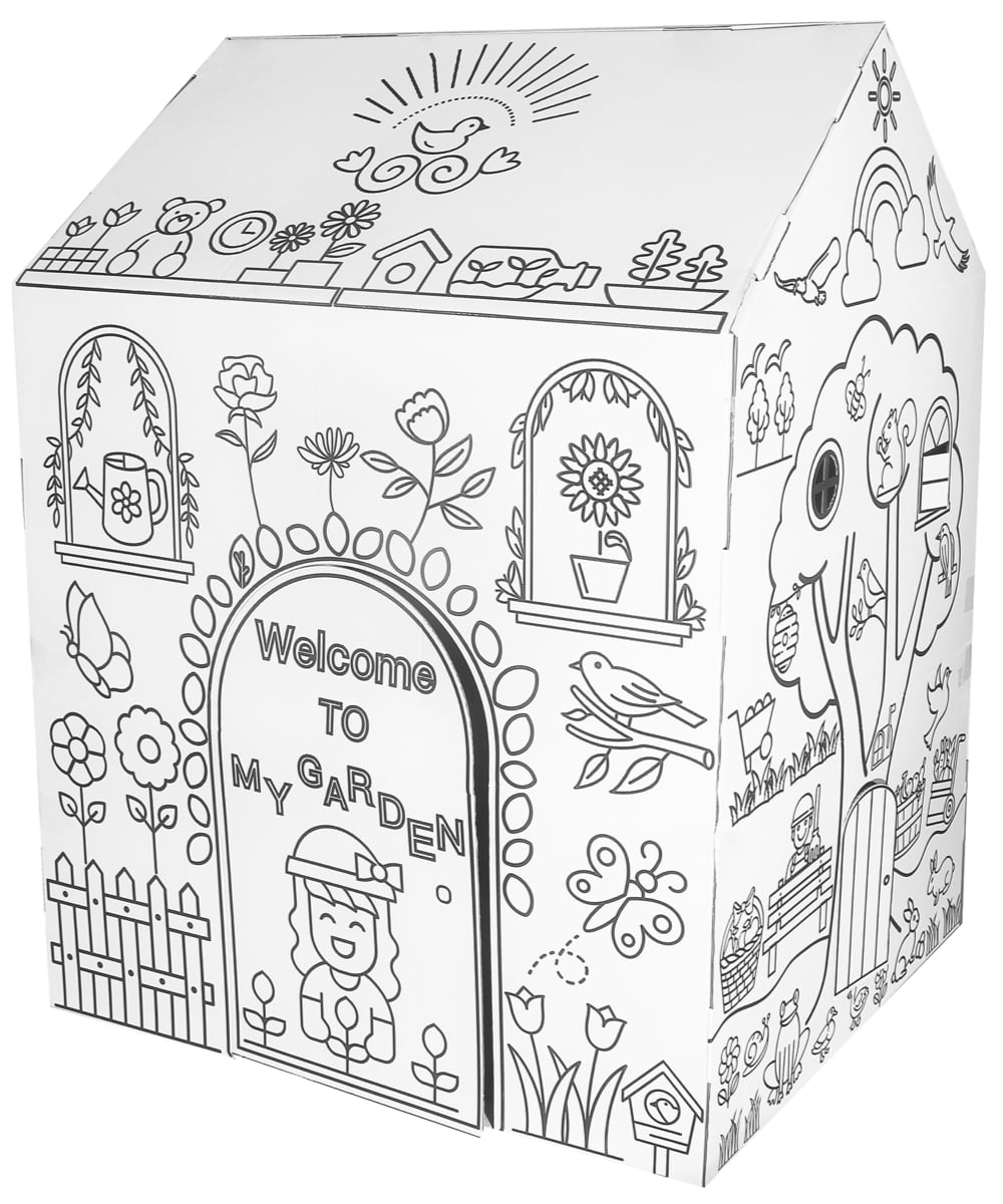 ColorJo “Welcome to My Garden” Color Your Own Playhouse - Embrace The ...